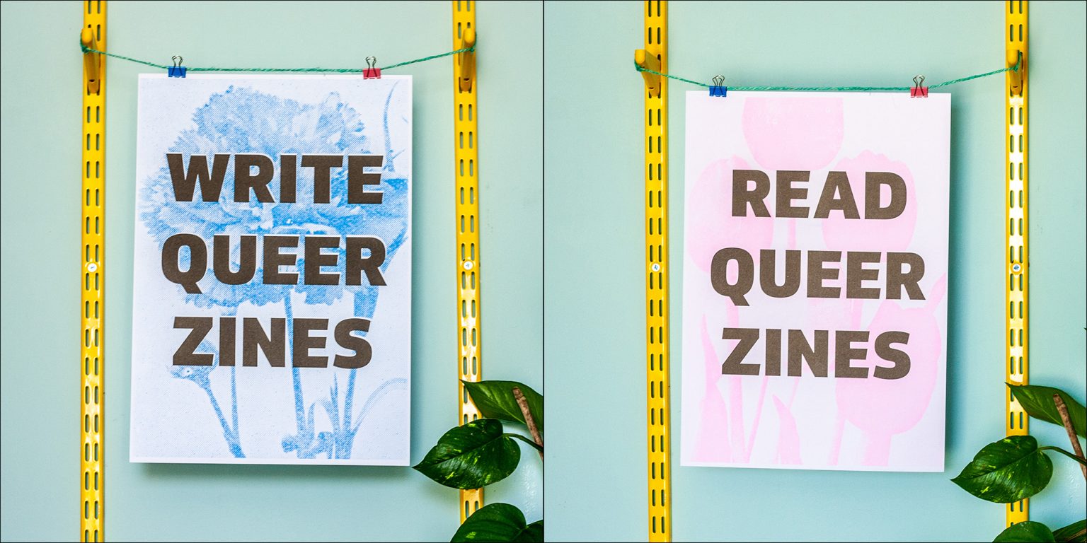 Read Queer Zines – pen fight