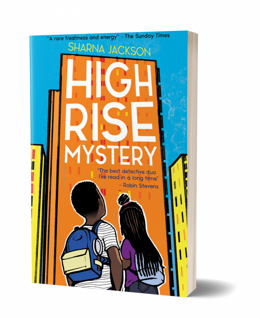 High Rise Mystery by Sharna Jackson – pen fight